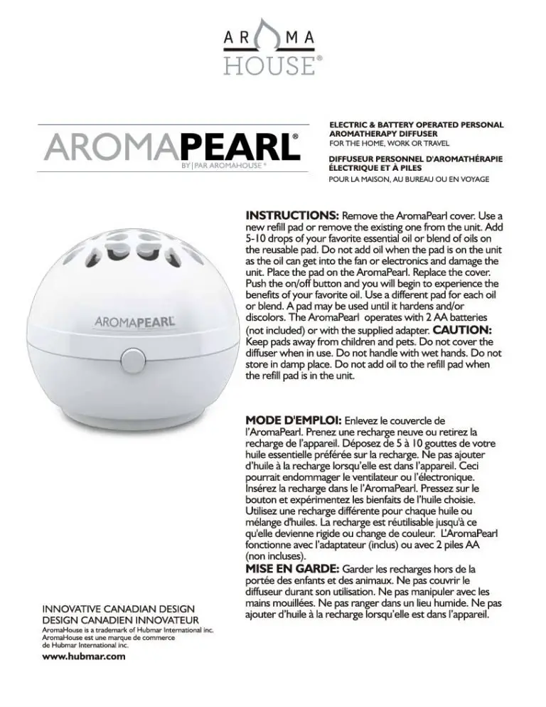 Battery Operated AromaPearl Fan Diffuser | Enchanted Aromatics