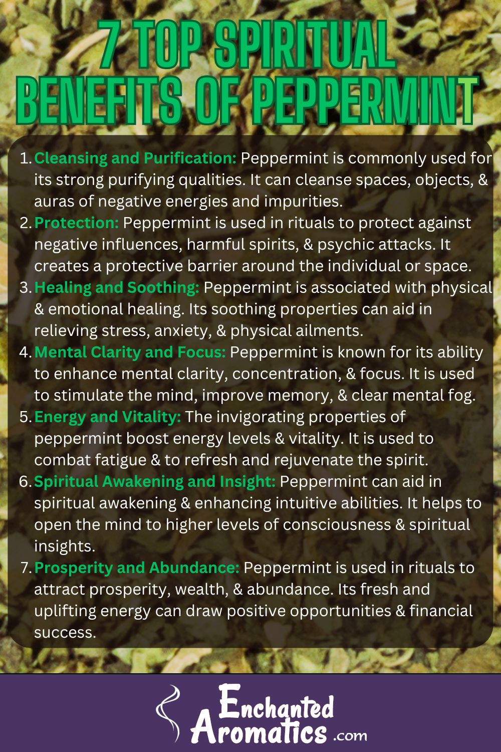 What Are The Magical Properties Of Peppermint? | Enchanted Aromatics