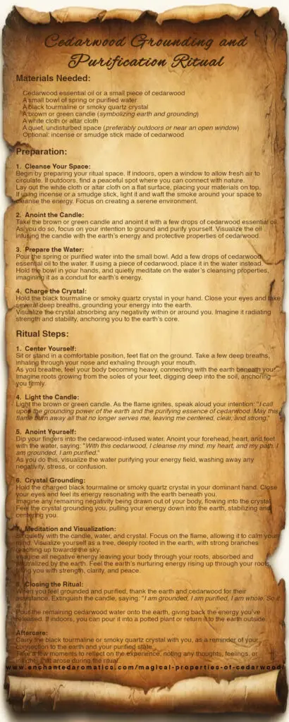 What Are The 6 Magical Properties Of Cedarwood? | Enchanted Aromatics