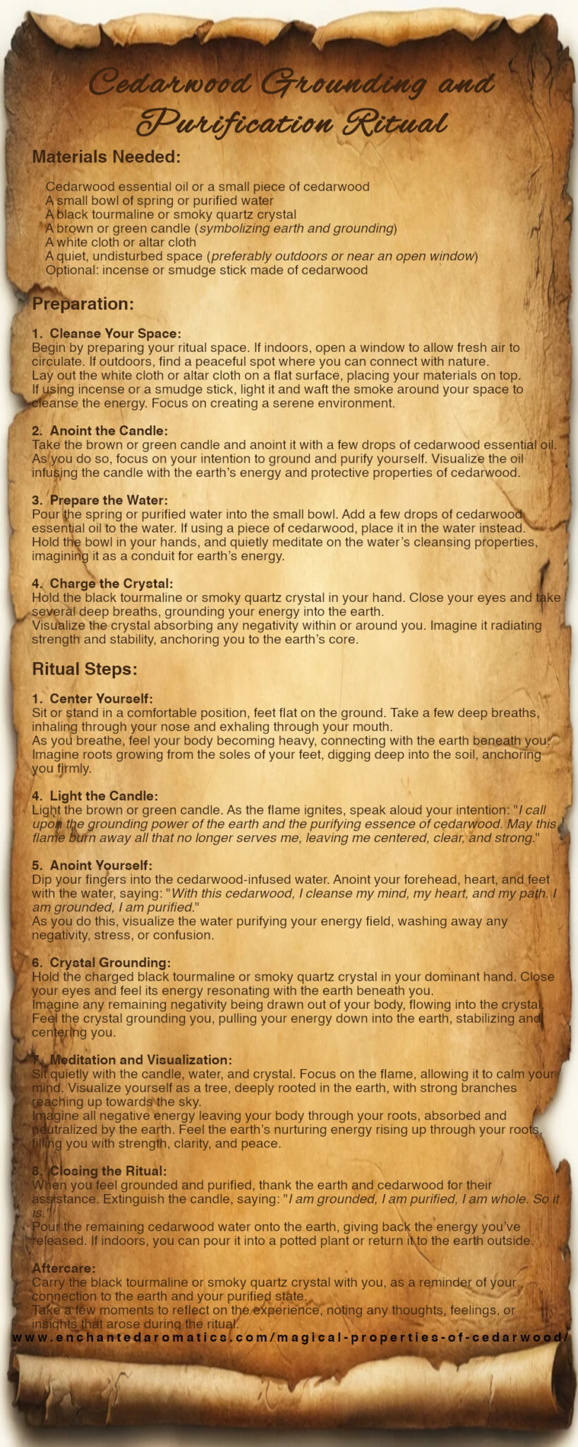 What Are The 6 Magical Properties Of Cedarwood? | Enchanted Aromatics