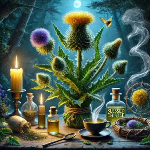 7 Magical Properties Of Blessed Thistle | Enchanted Aromatics