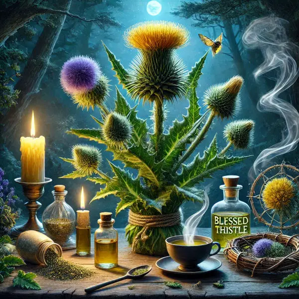 7 Magical Properties Of Blessed Thistle | Enchanted Aromatics