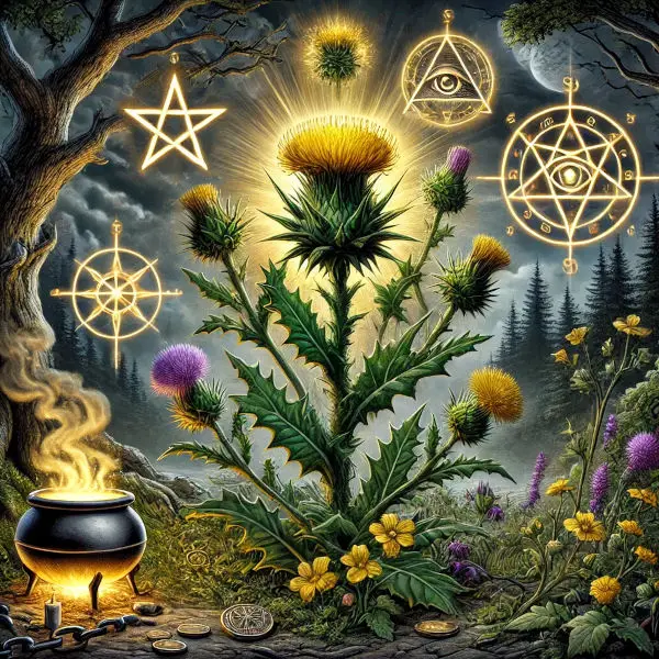 7 Magical Properties Of Blessed Thistle | Enchanted Aromatics