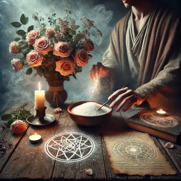 Celtic Salt (central amplifier) Rose Petals (example ingredient for ...